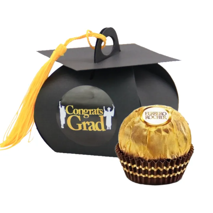 Graduation Doorgift with 1pc Ferrero Rocher Chocolate | Convocation ...