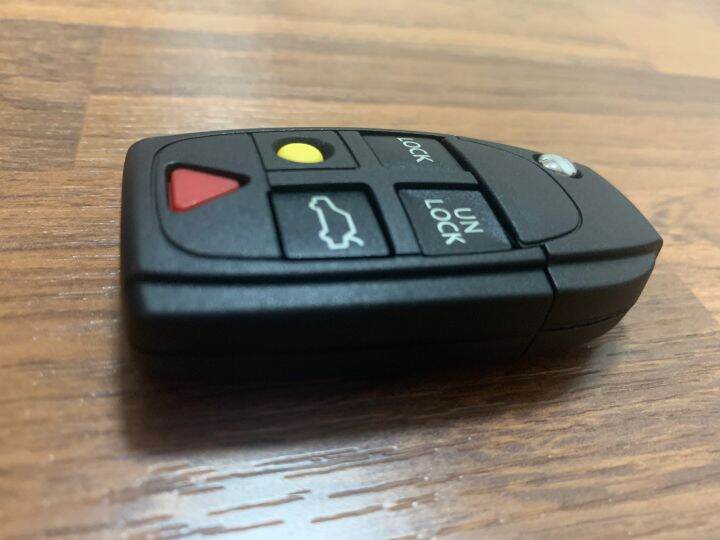 5 Button Modified Folding Flip Remote Key Shell For Volvo S60 S80 V70 ...