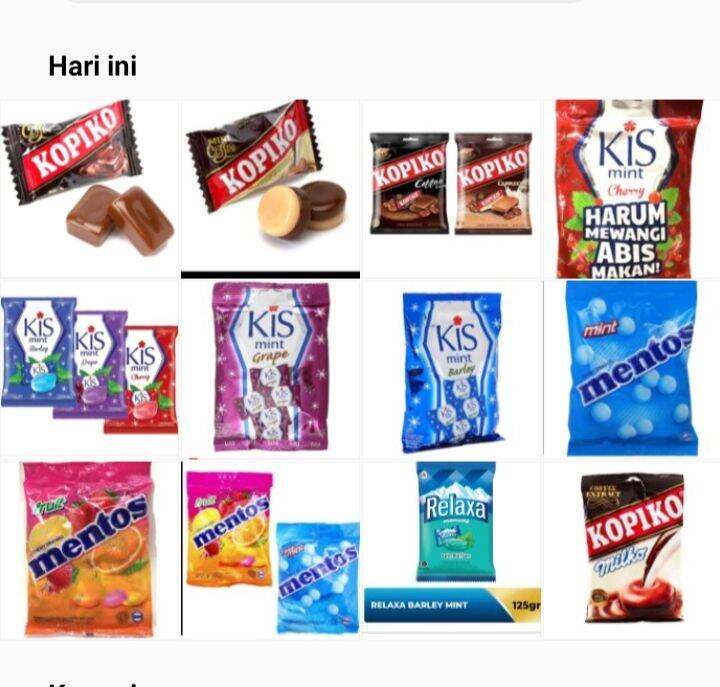 ANEKA PERMEN. /. GULA--GULA DALAM KEMASAN | Lazada Indonesia