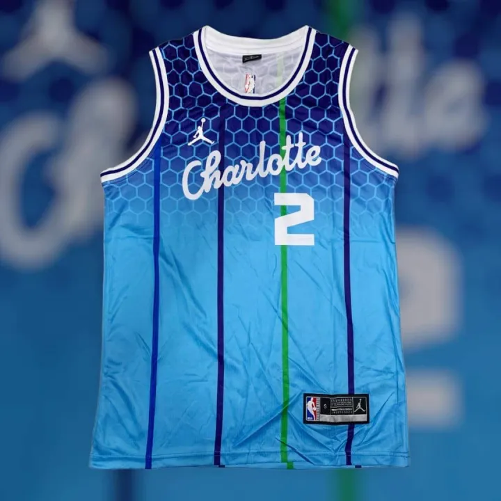 Charlotte 2 sando basketball jersey high quality subli | Lazada PH