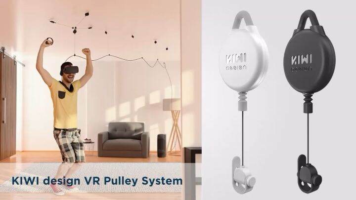 KIWI design VR Cable Management Retractable Ceiling Pulley System For ...