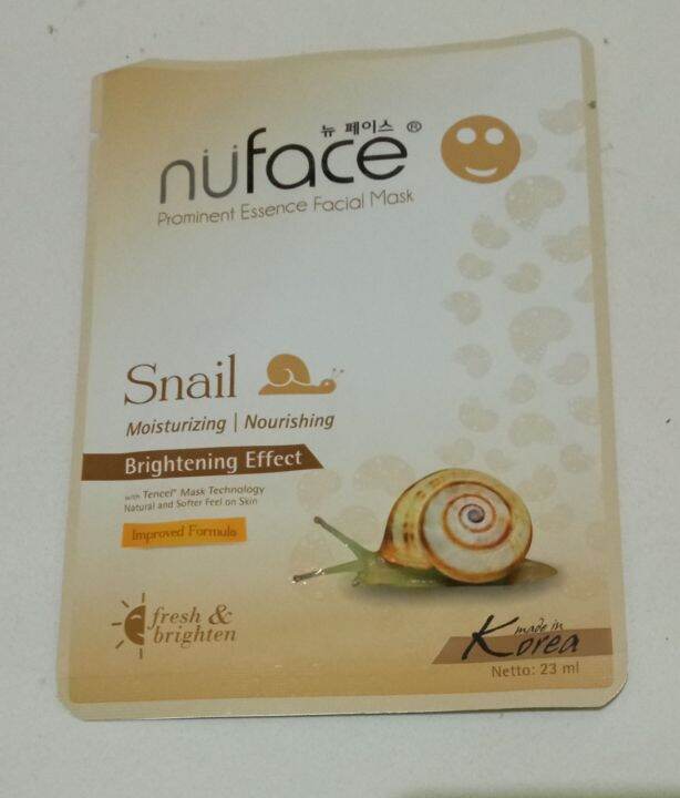 Nuface prominet essence faciil Mask | Lazada Indonesia