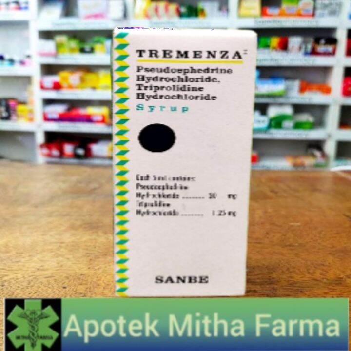 TREMENZA SIRUP OBAT PILEK | Lazada Indonesia