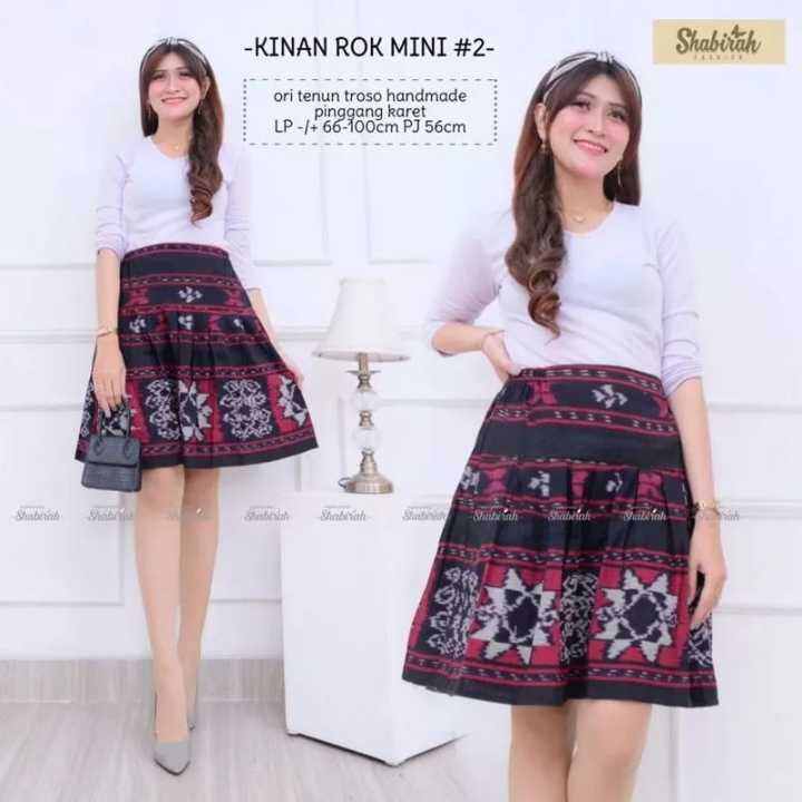 ROK WIRU LIPAT MOTIF ETNIK, ROK CANTIK TENUN TROSO | Lazada Indonesia