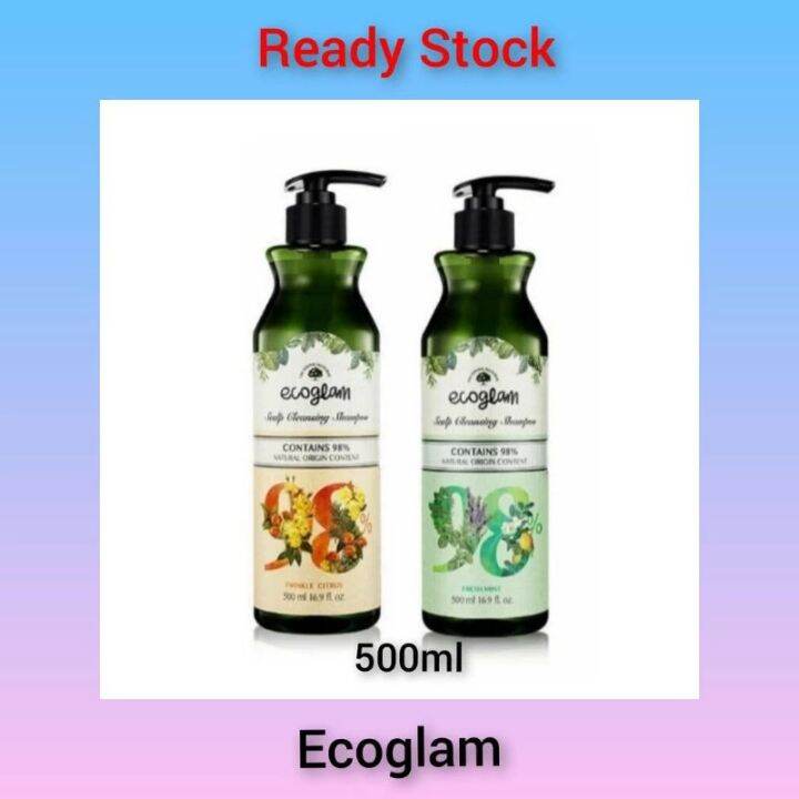 Ecoglam Scalp Cleansing Shampoo Citrus/Mint 500ml | Lazada