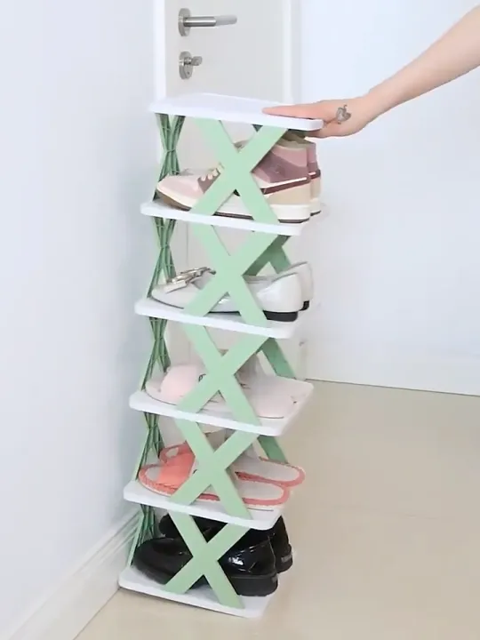 【COD】5/6/7 Layers Multi Layer Shoe Rack Shoe Cabinet Organizer Save ...