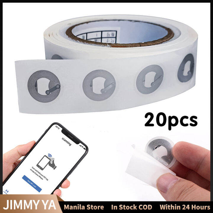 20pcs NFC Tags 213 High-frequency Chip Electronic Label Sticker Chip ... 20pcs NFC Tags 213 High-frequency Chip Electronic Label Sticker Chip ...