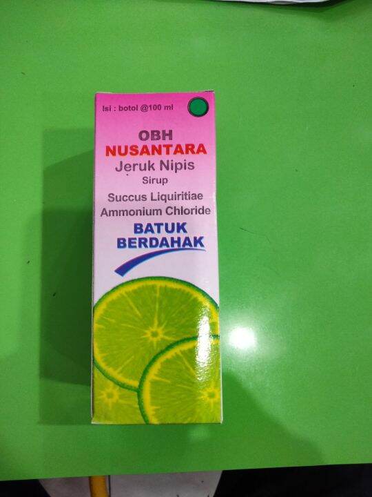 OBH NUSANTARA JERUK NIPIS | Lazada Indonesia