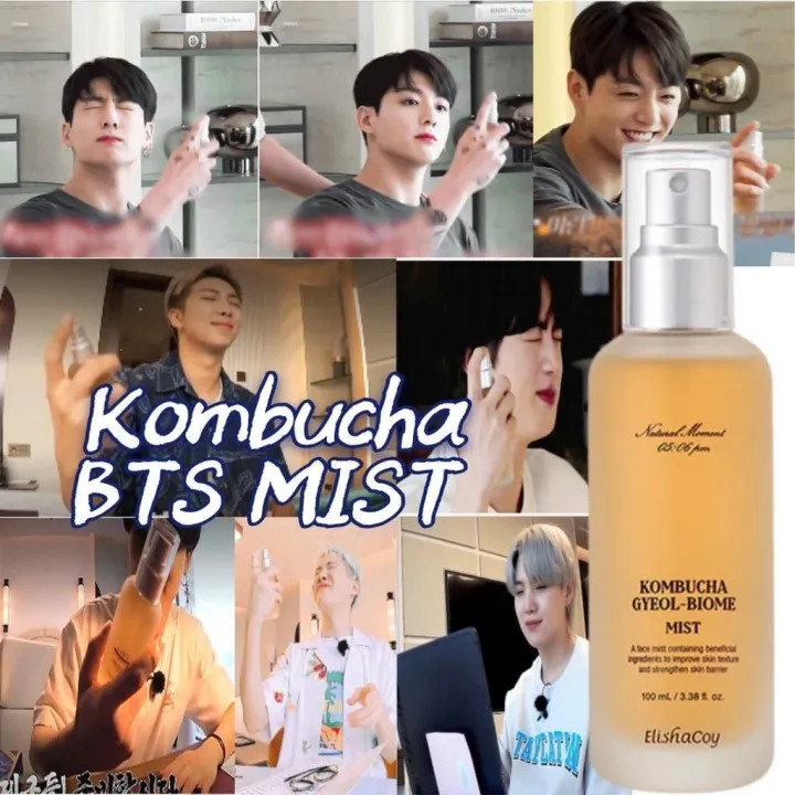 ELISHACOY Kombucha Gyeol-Biome Mist 100ml.🍂🤎พร้อมส่งน้ำตบพี่จิน ที่ BTS ...
