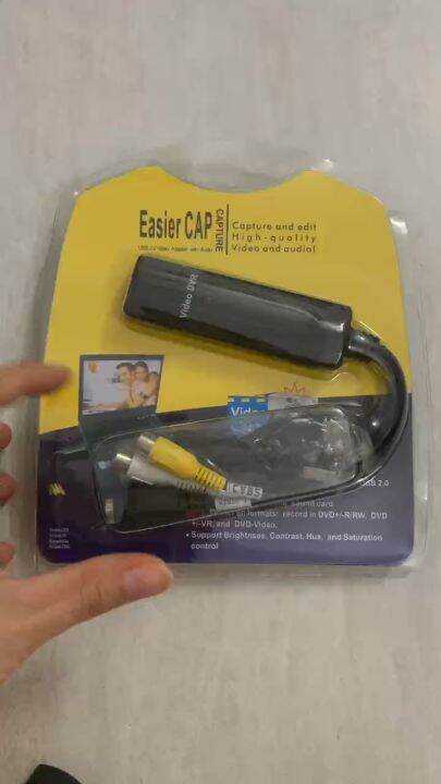 EASYCAP Chuyển từ USB ra AV - Svideo, Lưu hình từ Camera - HÀNG NHẬP ...