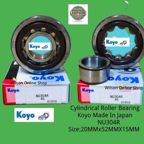 Koyo NU305 R, NU304 R Cylindrical Roller Bearing Koyo Made In Japan ...