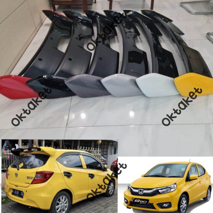 spoiler belakang urbanite all new Brio 2018 2020 2023 Warna body Tipe ...