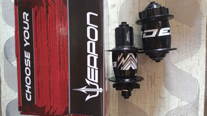 weapon hub enduro black 32holes 6pawls | Lazada PH