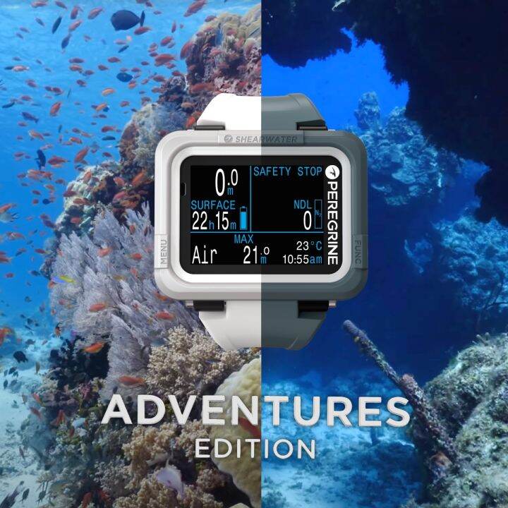 Shearwater PEREGRINE Diving Computer Wrist Color Screen Multilanguage ...