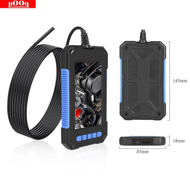 5.5mm lens car maintenance inspection camera HD with screen pipe visual ...