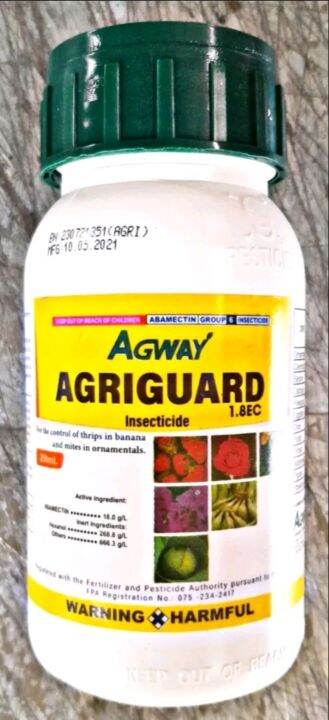 AGRIGUARD 1.8EC ABAMECTIN (250ML) BY AGWAY | Lazada PH