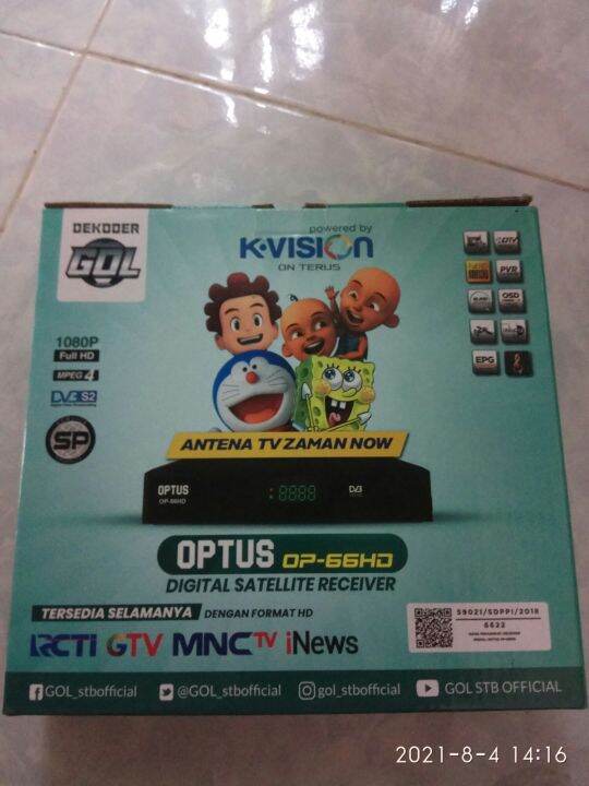 optus 66 Hd K-vision | Lazada Indonesia