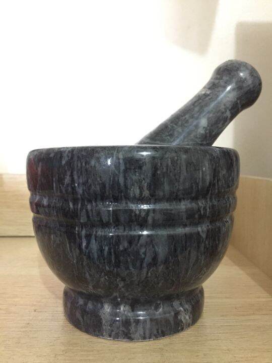 Mortar and Pestle (Almeres) Heavy Duty Almeres from Romblon 5 inches ...