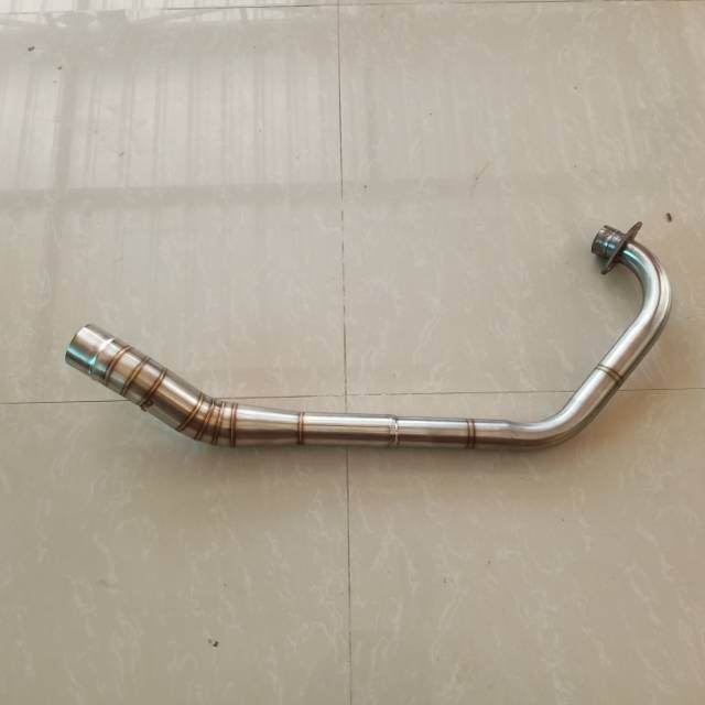 LEHER HEADER KNALPOT RACING HONDA SONIC SUPRA GTR / YAMAHA R15 V1 V2 ...