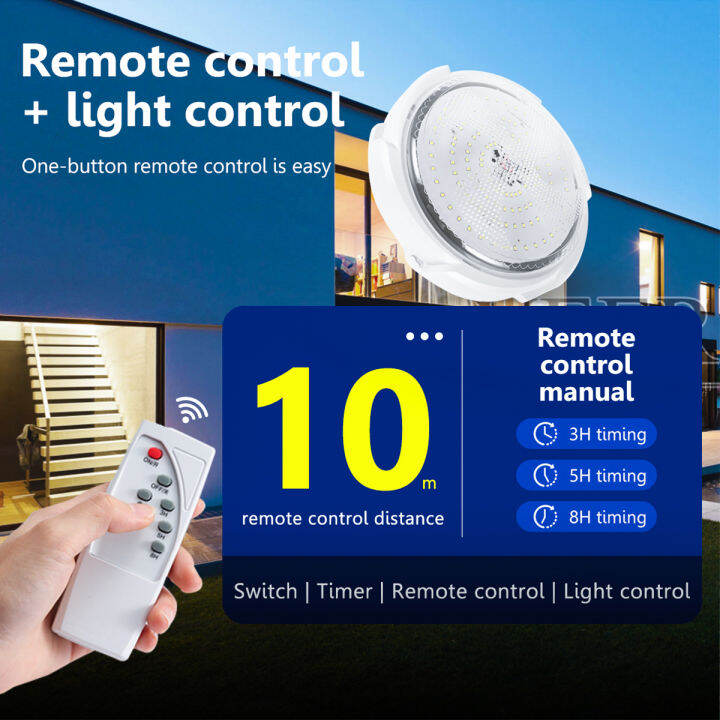 PH solar lights inside the house ceiling light in the bedroom with ...