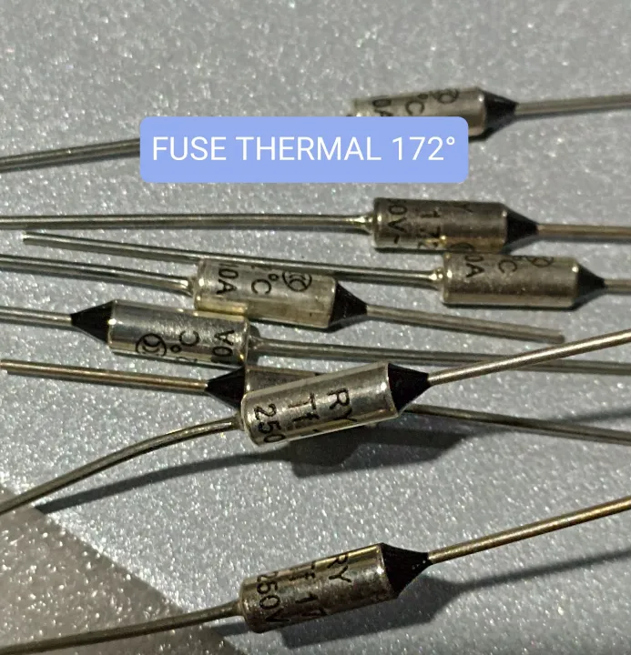 2BUAH FUSE THERMAL 172° 250v 10A FUSETHERMAL 172 TERMOFUSE FUSE TERMAL ...