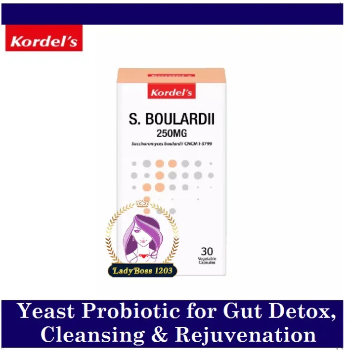 Kordel's Saccharomyces Boulardii 250MG (30 veg caps) | Lazada