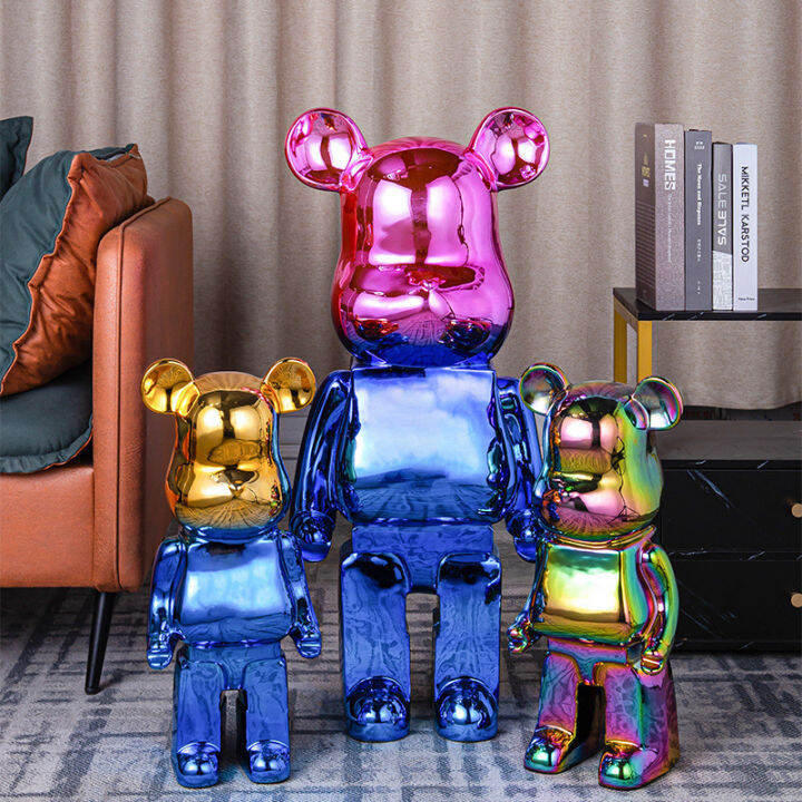 20cm 30 cm bearbrick original 400% Bearbricklys Action Figures Block ...