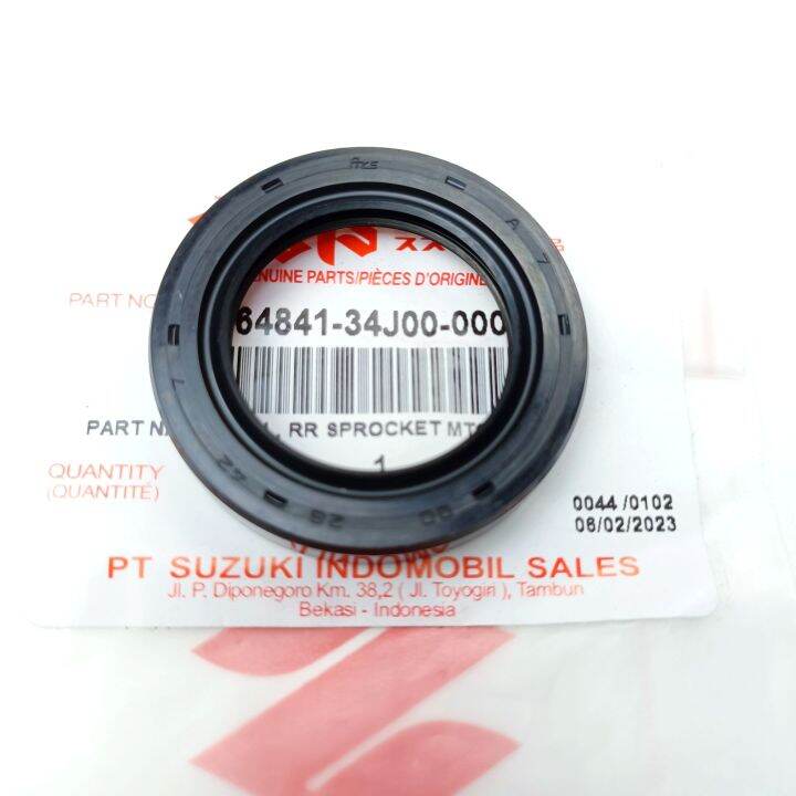 SEAL RODA BELAKANG KIRI SEAL NAP GEAR GSX 150 BANDIT 150 64841-34J00-000 ASLI ORIGINAL SGP ...