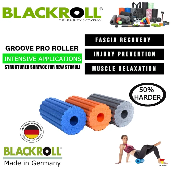 BLACKROLL GROOVE PRO FOAM ROLLER | Lazada