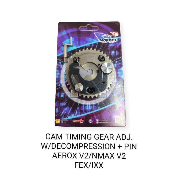 CAM GEAR ADJ AEROX V2/NMAX V2 RACING MONKEY | Lazada PH