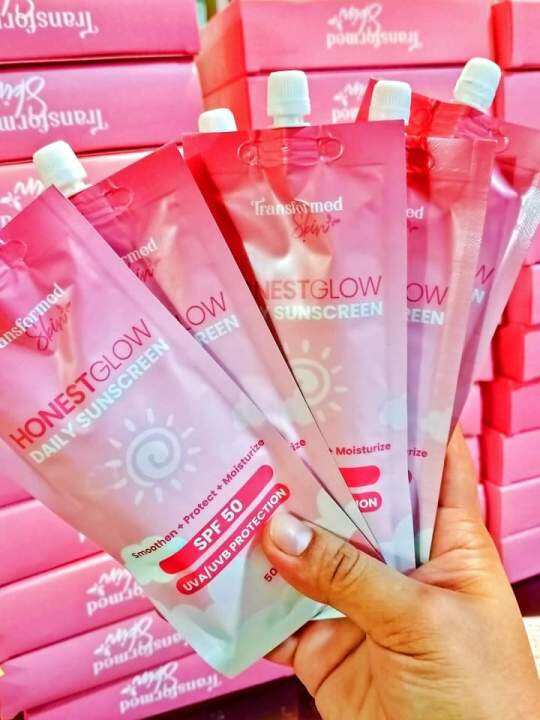 Honest Glow Daily Sunscreen SPF 50 UVA/UVB Cream | Lazada PH
