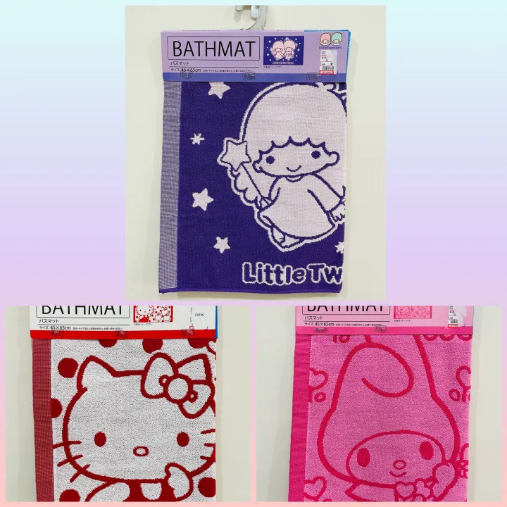 Sanrio License Bath Mats Little Twin Stars My Melody Kuromi | Lazada PH