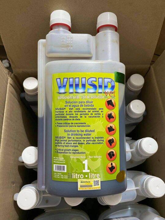 VIUSID can 1 lít - Viusid 1l giải độc gan , kháng virus , úm gà con ...