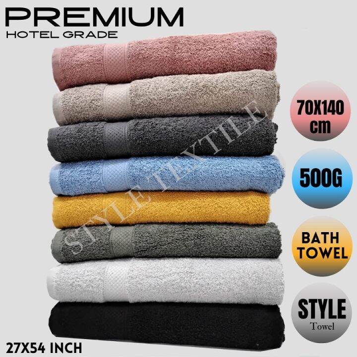 Home Bath Towel 100% Serap Air Tuala Mandi Dewasa Besar Kain Tuala ...