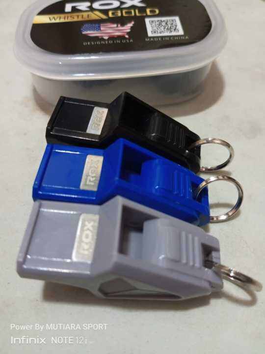 PLUIT WASIT SAFETY ROX GOLD ORIGINAL SUARA NYARING MELENGKING SAMPAI ...