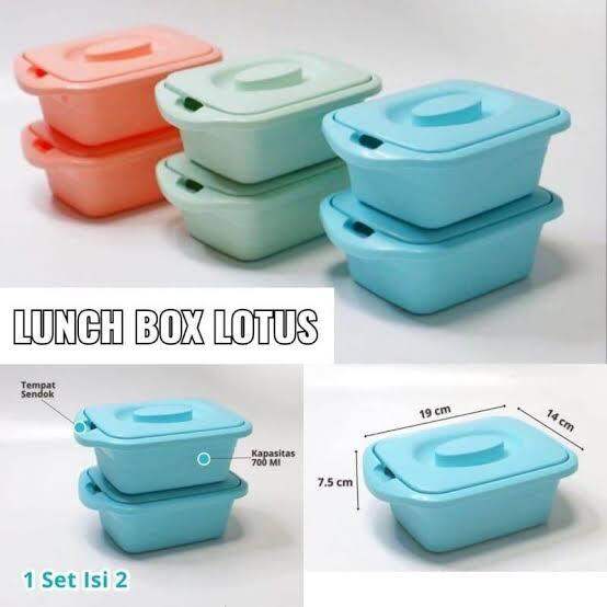 Lunch box lotus/tempat sayur/isi 2 | Lazada Indonesia