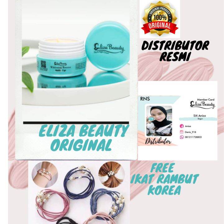 ELIZA BEAUTY CREAM ORIGINAL DISTRIBUTOR RESMI CREAM ELIZA EBY | Lazada ...
