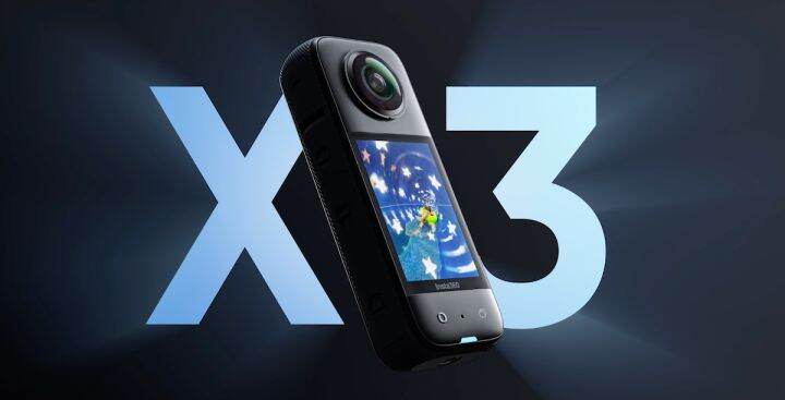 insta360 X3, Waterproof 360 Action Camera with 1/2" 48MP Sensors, 5.7K ...