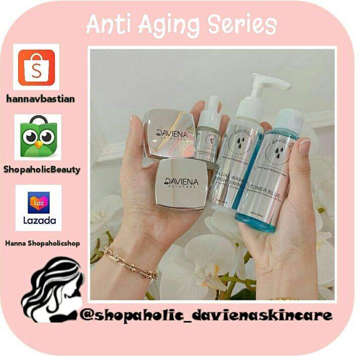 Daviena Skincare Anti Aging Series | Lazada Indonesia