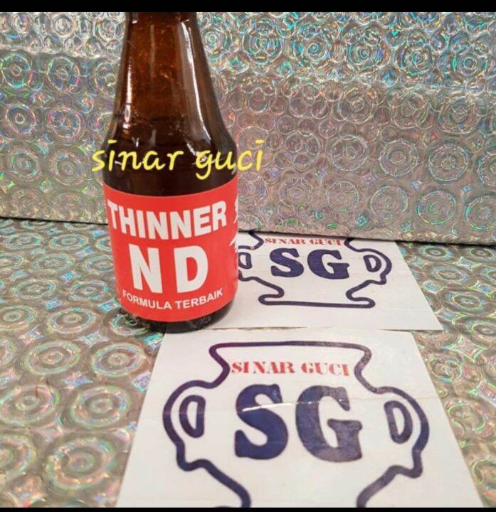 Thinner Botol ND KR Isi 145 ml Campuran Cat Duco | Lazada Indonesia