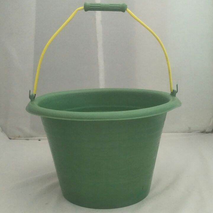 Ember semen anti pecah uk 18 BJ, ember cor proyek, ember plastik hijau ...