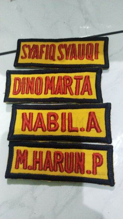 Bordir nama custom | Lazada Indonesia