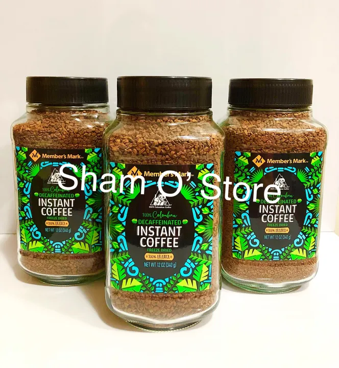 Members’ Mark 100% Columbian Decaffeinated Instant Coffee 340G | Lazada PH
