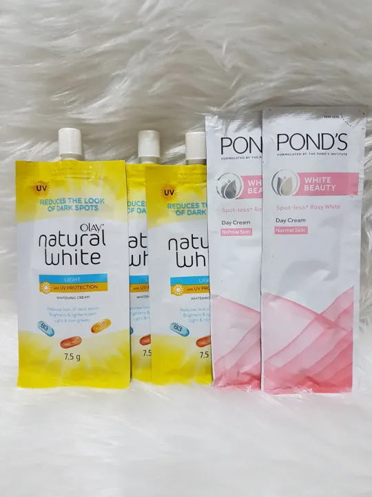 40%OFF 3pc Of Olay Natural White 7.5 + 2pc of Pond's Day Cream 12g ...
