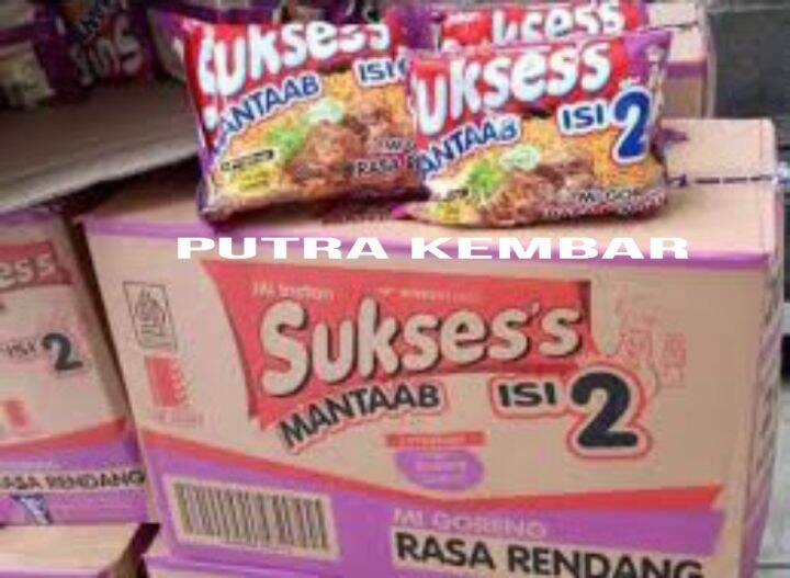 Mie Sukses isi 2 Goreng Ayam Rendang 1 Dus isi 24 Pcs | Lazada Indonesia