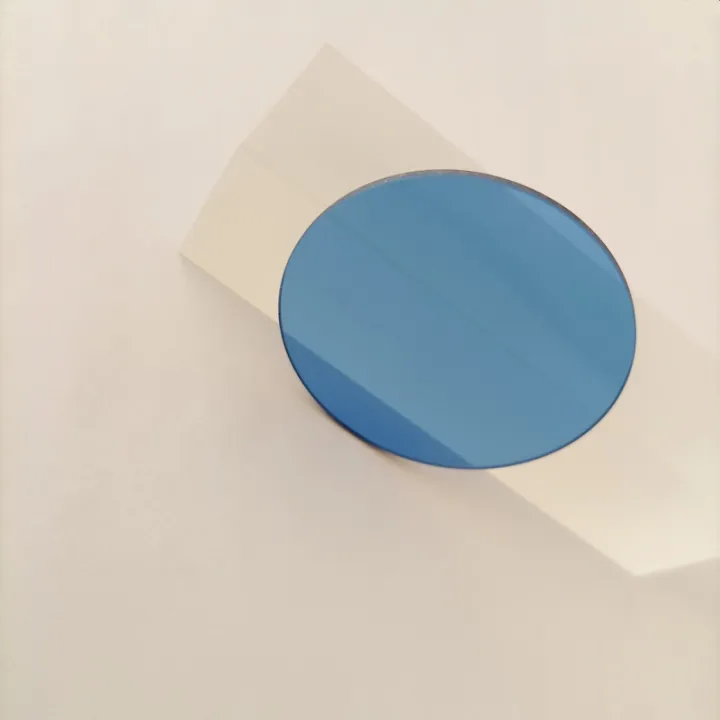 45 * 1.5mm Microscope Filter Blue Optical Glass Yellow Light Changing ...