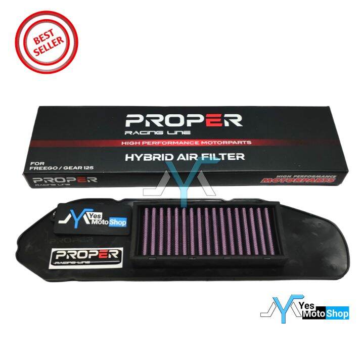 AIR FILTER UDARA PROPER RACING LINE FREEGO GEAR 125 100% ORIGINAL ...