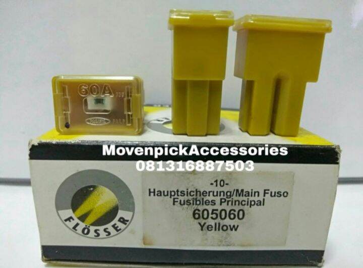 FUSE PUSAT PACIFIC FEMALE BESAR 60A ORIGINAL JAPAN - HARGA 1 PCS ...