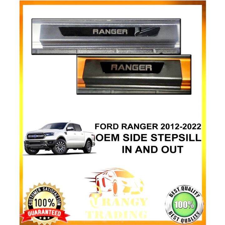 Ford Ranger 2012 to 2022 OEM Side Stepsill / Step sill In and Out 2013 ...