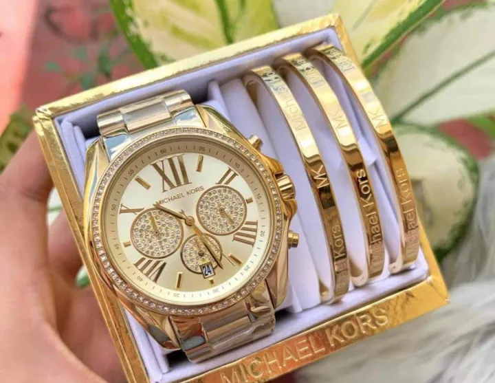 Pawnable mk Set watch for Women | Lazada PH